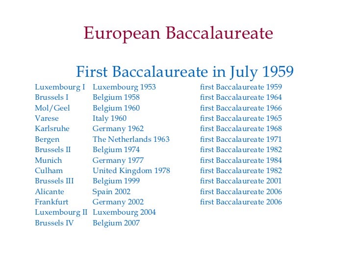 European Baccalaureate Syllabus – JEWYLV