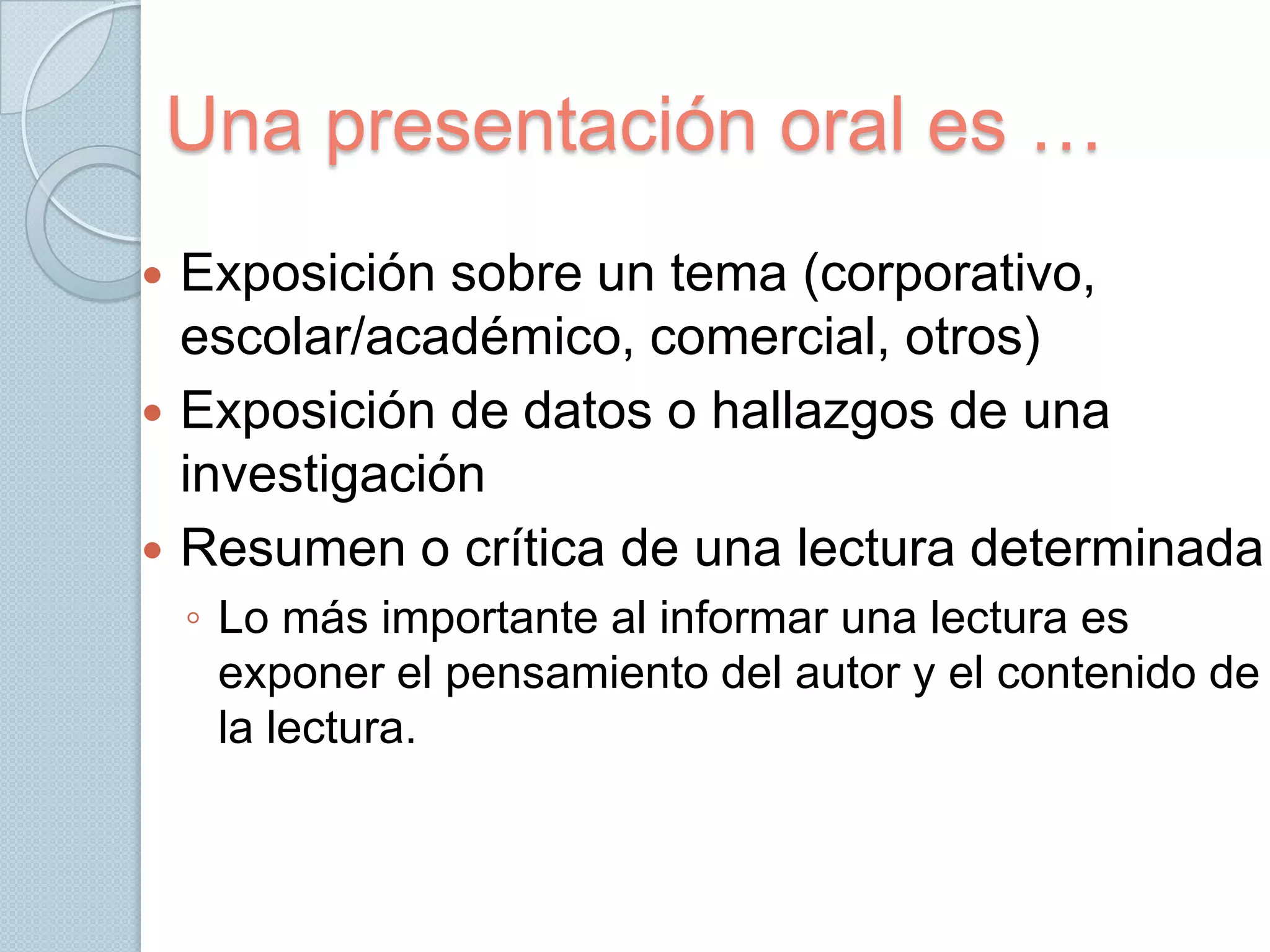 Presentacion oral | PPTX