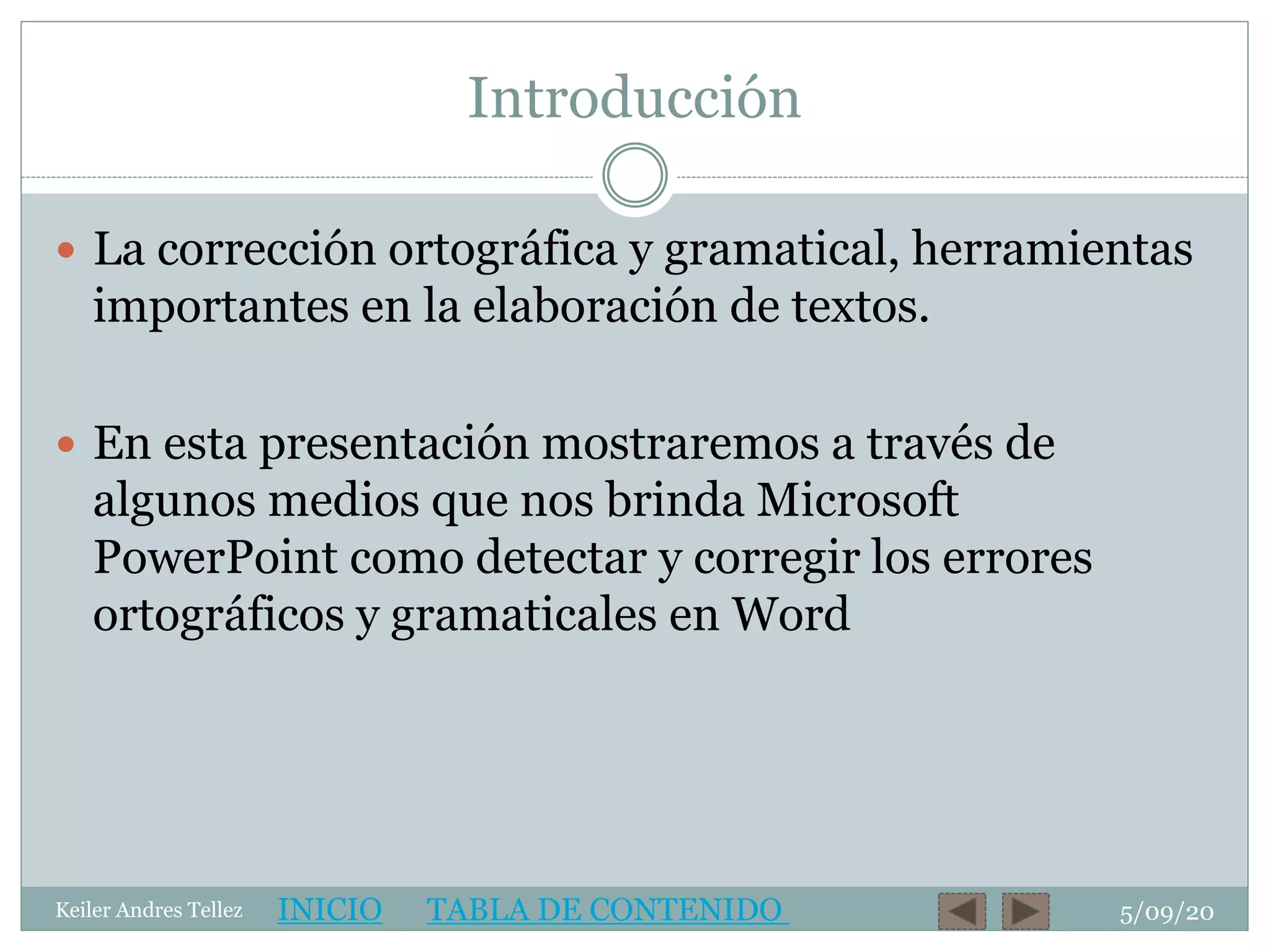Presentacion ortografica y gramatica | PPTX