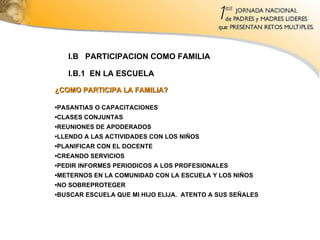 Presentacion Padres Lideres | PPT