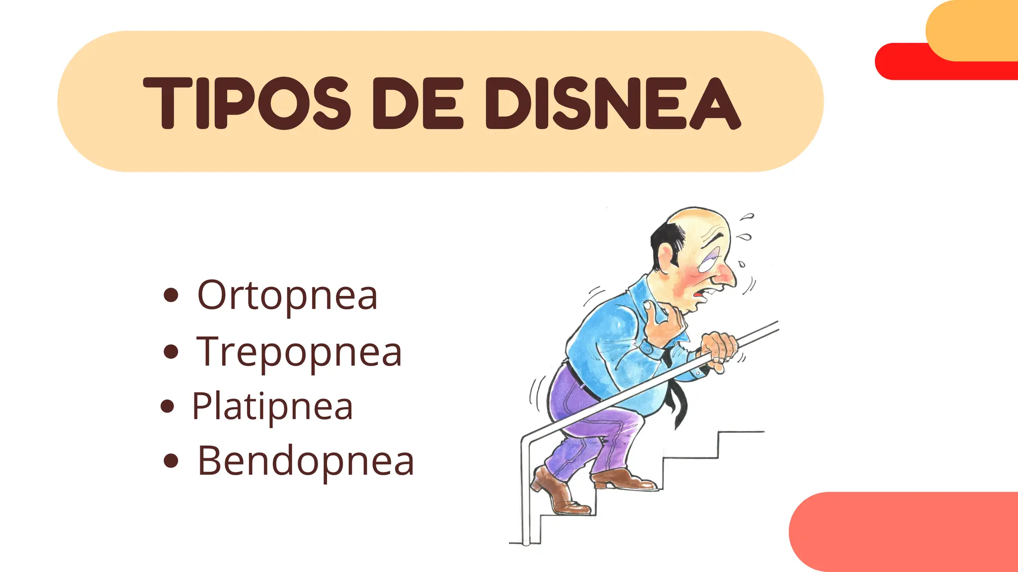 Disnea y sus tipos, escalas y como se clasifican | PPT