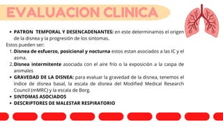 Disnea y sus tipos, escalas y como se clasifican | PDF