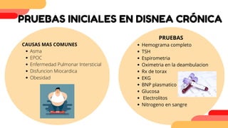 Disnea y sus tipos, escalas y como se clasifican | PDF