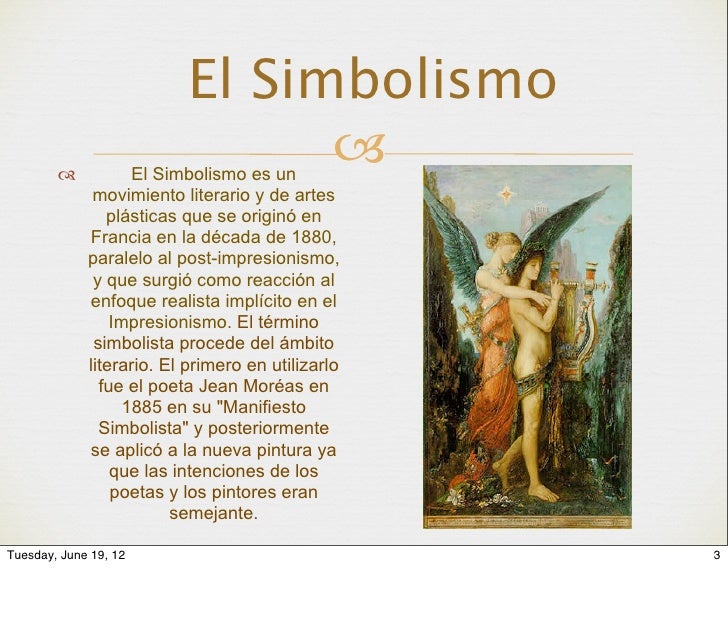 EL simbolismo y Art-Noveau