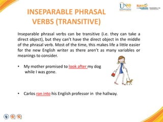 Presentacion phrasal verbs a. camero | PPT