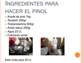 Presentacion pinol | PPTX