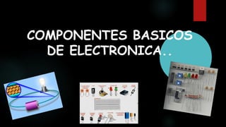 COMPONENTES BASICOS DE ELECTRICIDAD | ODP