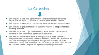 Presentación La Celestina | PPT