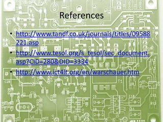 The principles of a good CALL (resorces) | PPTX