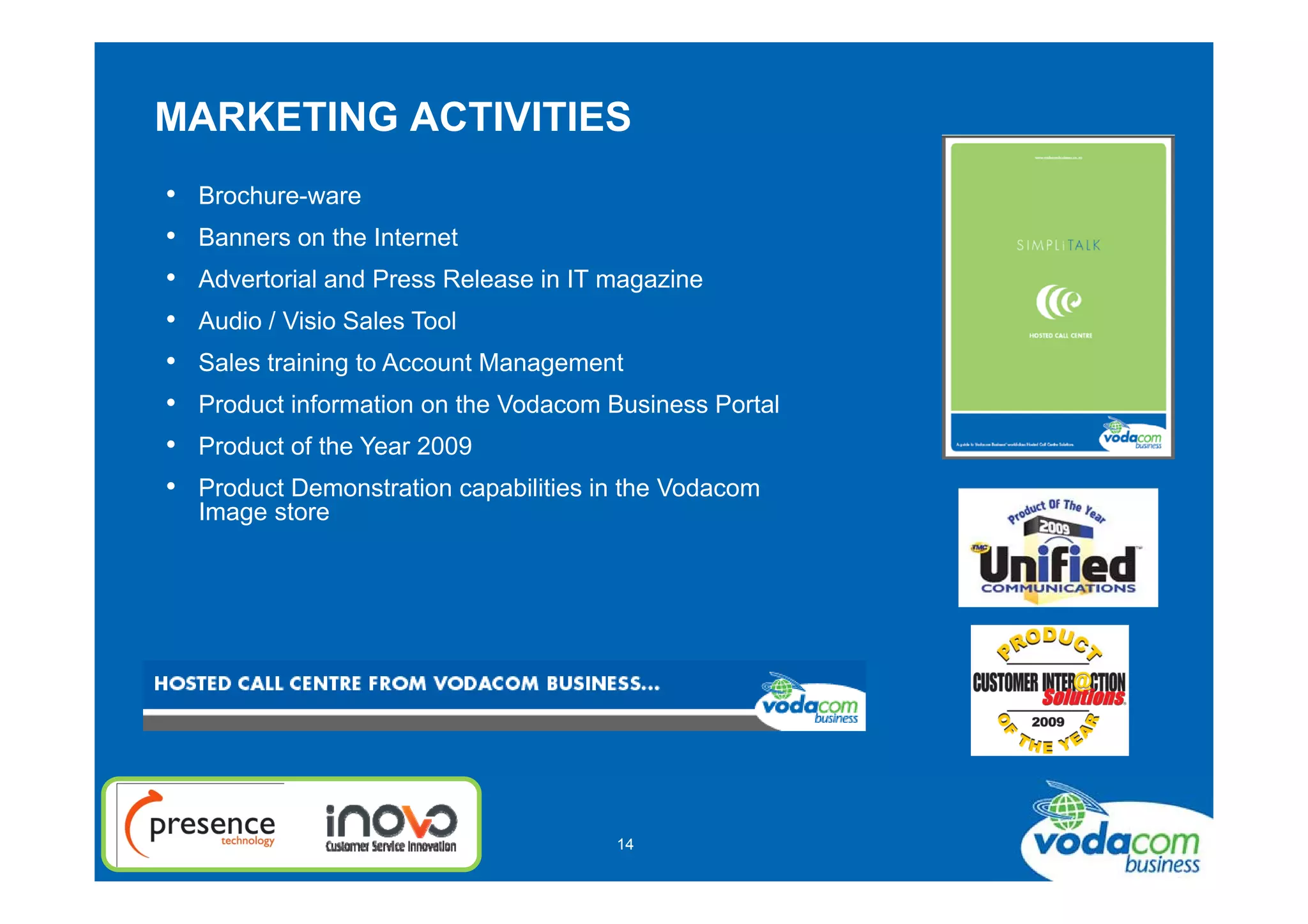 Presentacion Presence Vodacom | PDF