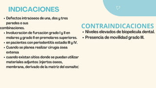 CIRUGÍA PERIODONTAL: CAMPO ABIERTO, CAMPO CERRADO Y TÉCNICAS DE ...