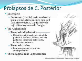 Presentacionprolapsogenital 090303152914-phpapp02 | PPTX