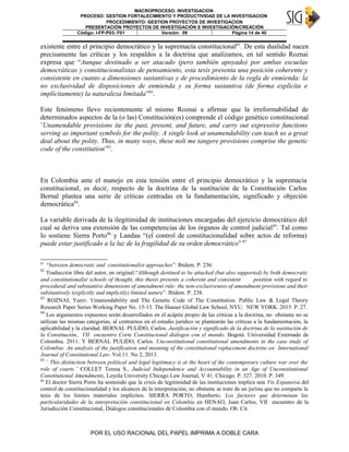 Presentacion proyecto sustitución de la constitución | DOC