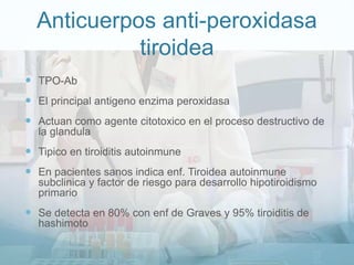 PATOLOGÍA TIROIDEA. CLASIFICACIÓN | PPTX