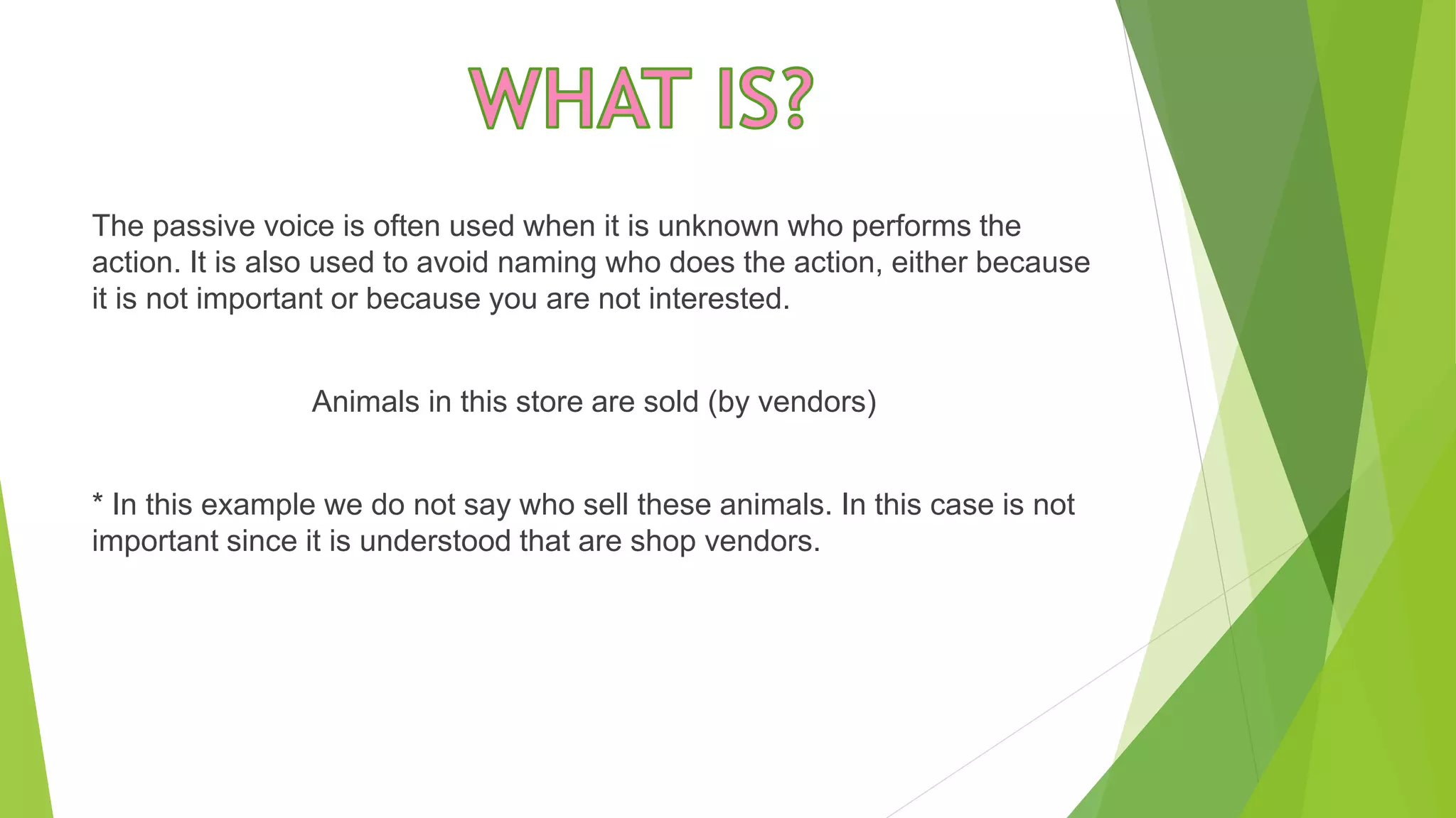 Presente Simple Passive and Past Perfect Tense i+Yet Already | PPT