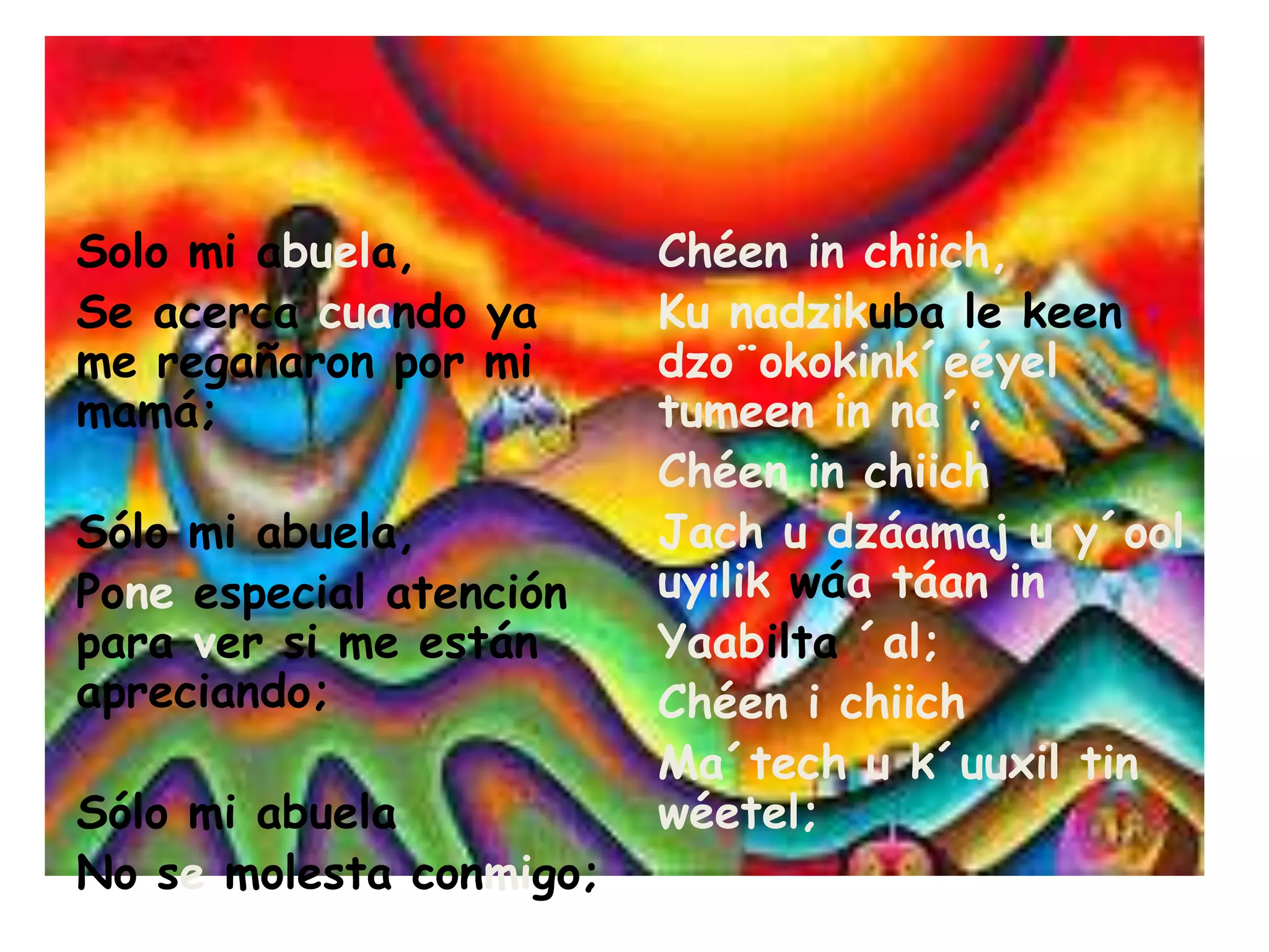 Presentacion rescate de poemas indígenas | PPT