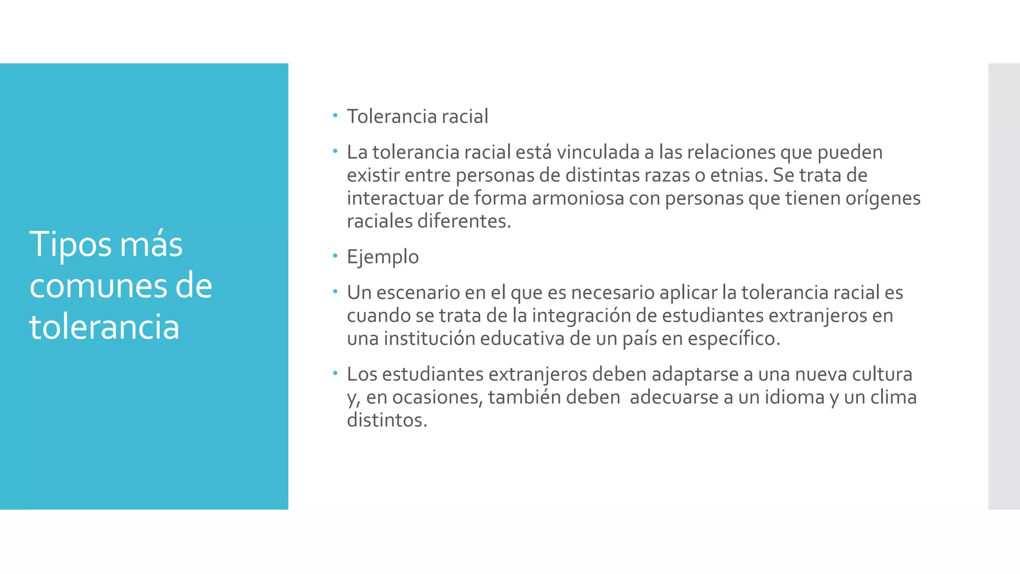 Presentacion respeto y tolerancia etica, valores y responsabilidad ...
