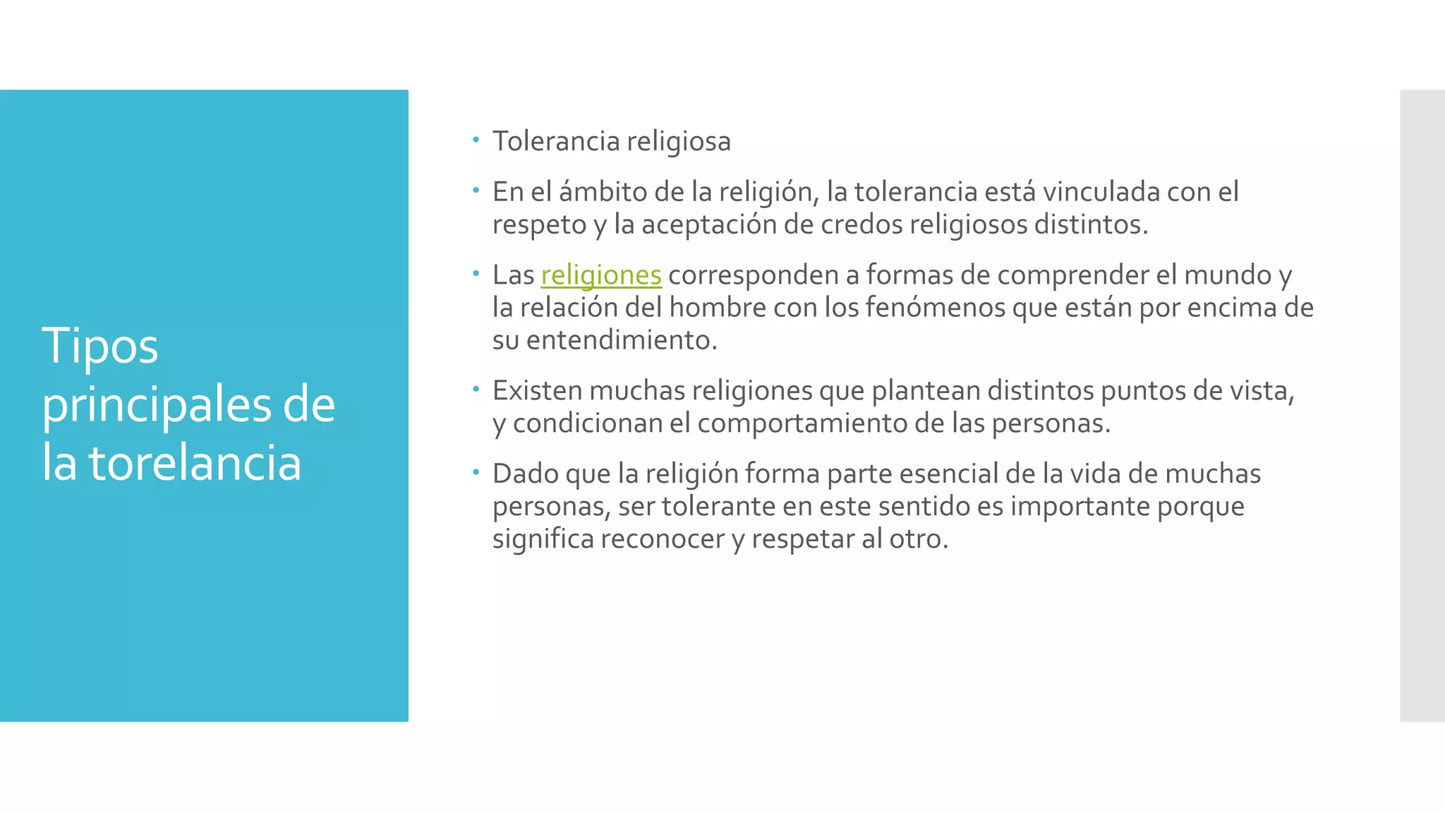 Presentacion respeto y tolerancia etica, valores y responsabilidad ...