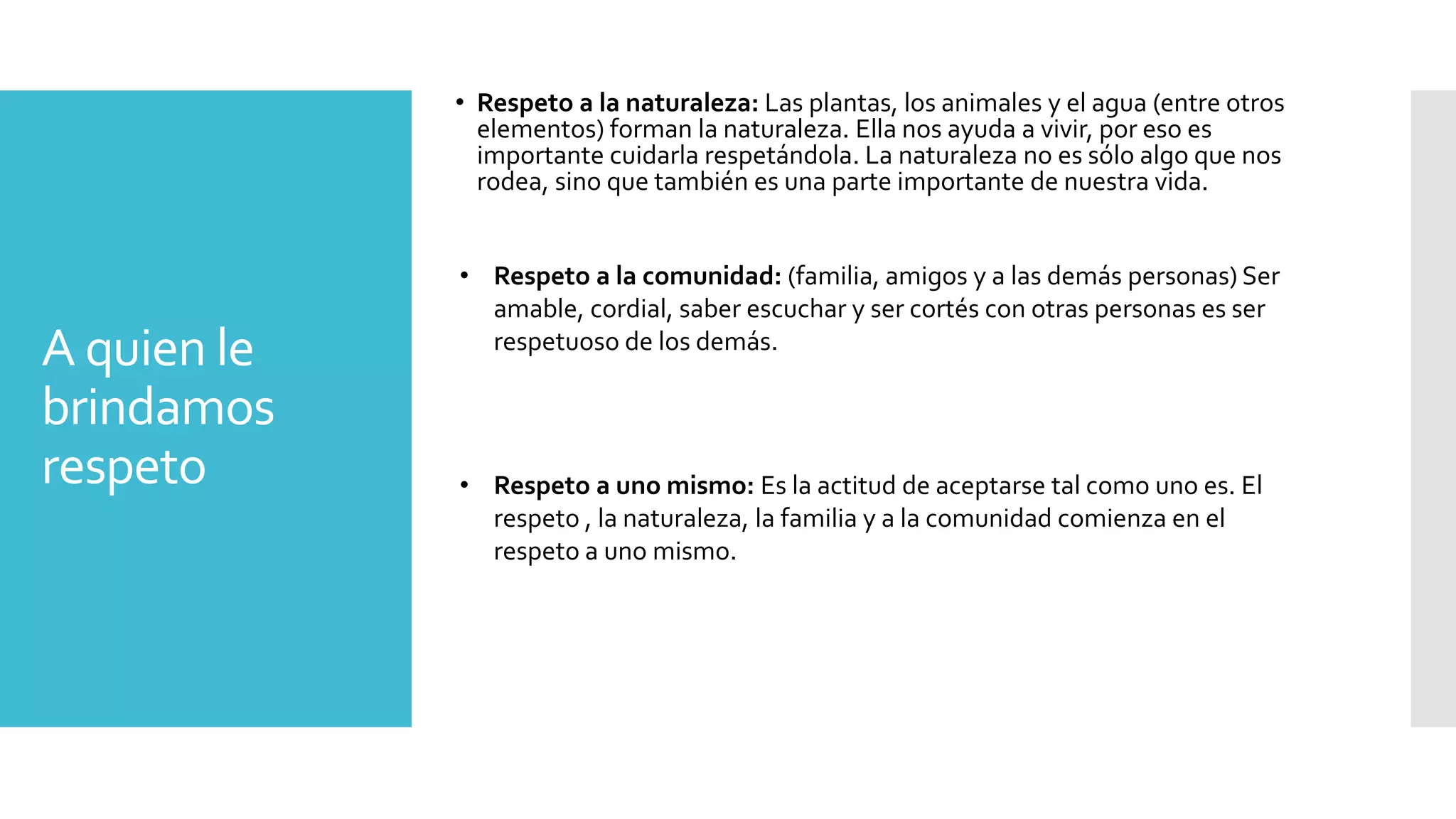 Presentacion respeto y tolerancia etica, valores y responsabilidad ...