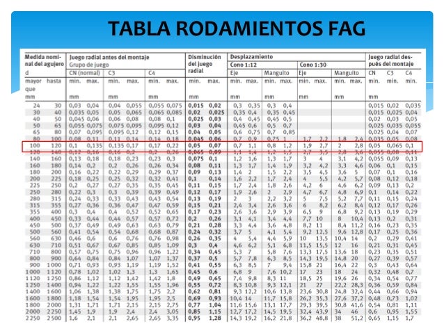 Presentacion rodamientos