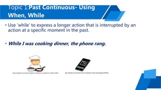 Presentacion s4 when and while | PPT