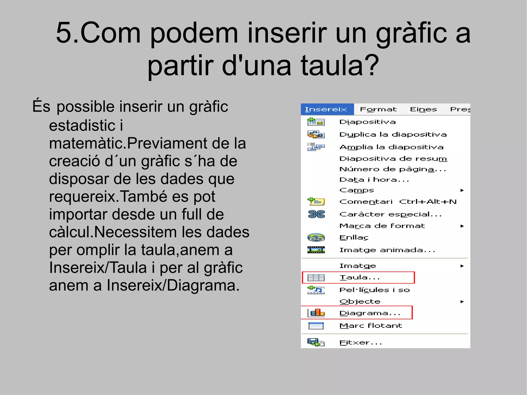 Presentacions amb impress ii | ODP