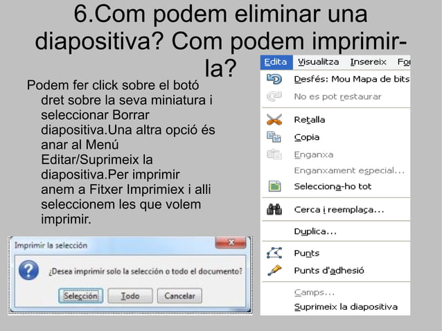 Presentacions amb impress ii | ODP