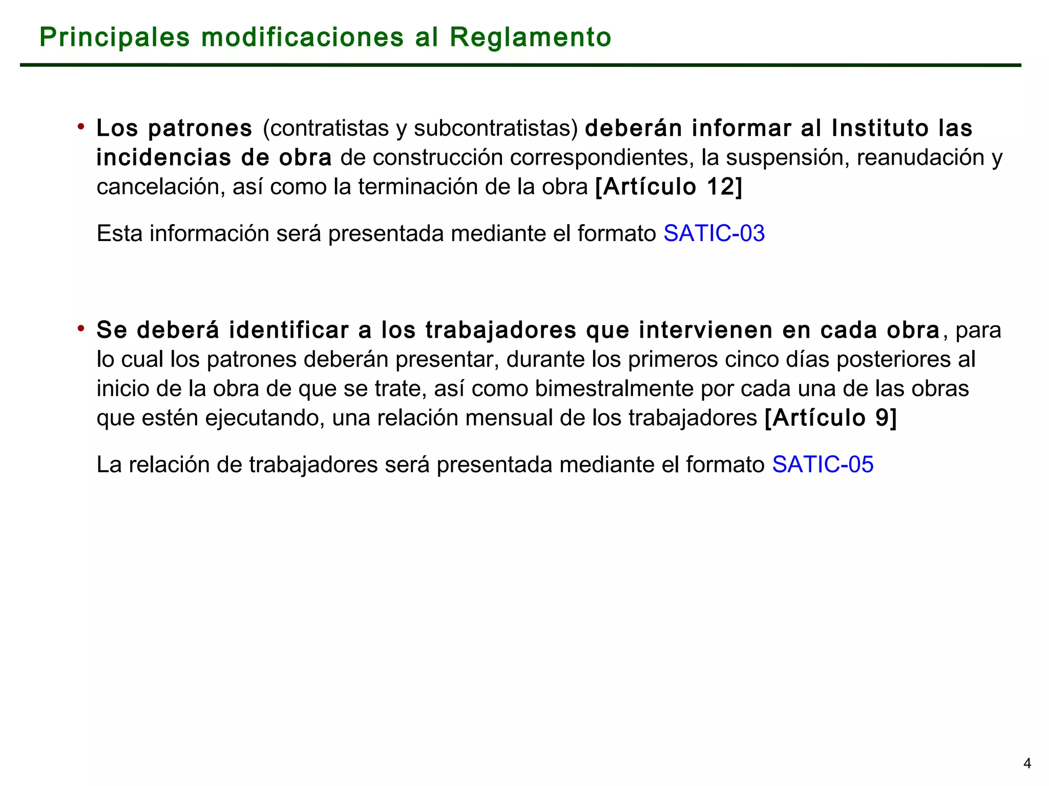 Presentacion satic imss | PPT