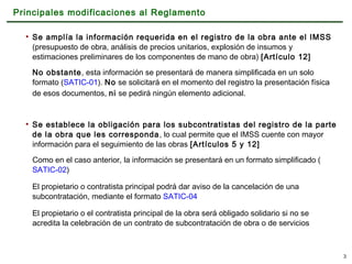 Presentacion satic imss | PPT