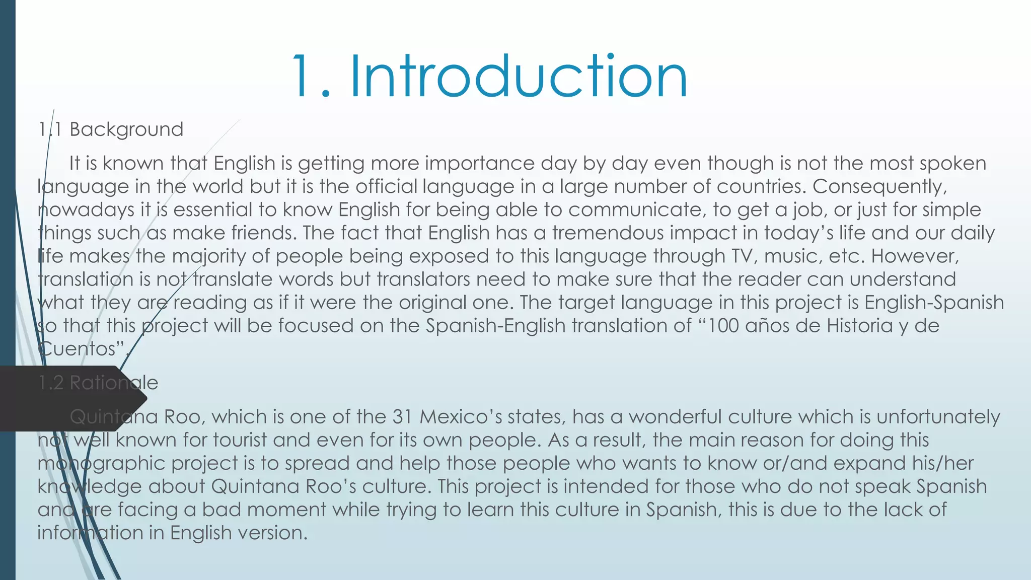 Spanish-English translation of “100 Años de Historia y de Cuentos” with ...
