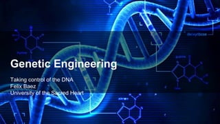 Genetic Engineering for school presentation | PPTX | Biotech and ...