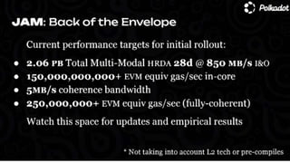 Polkadot JAM Slides - Token2049 - By Dr. Gavin Wood | PPTX