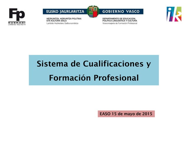 Sistema de cualificaciones y formación profesional | PDF | Professional ...
