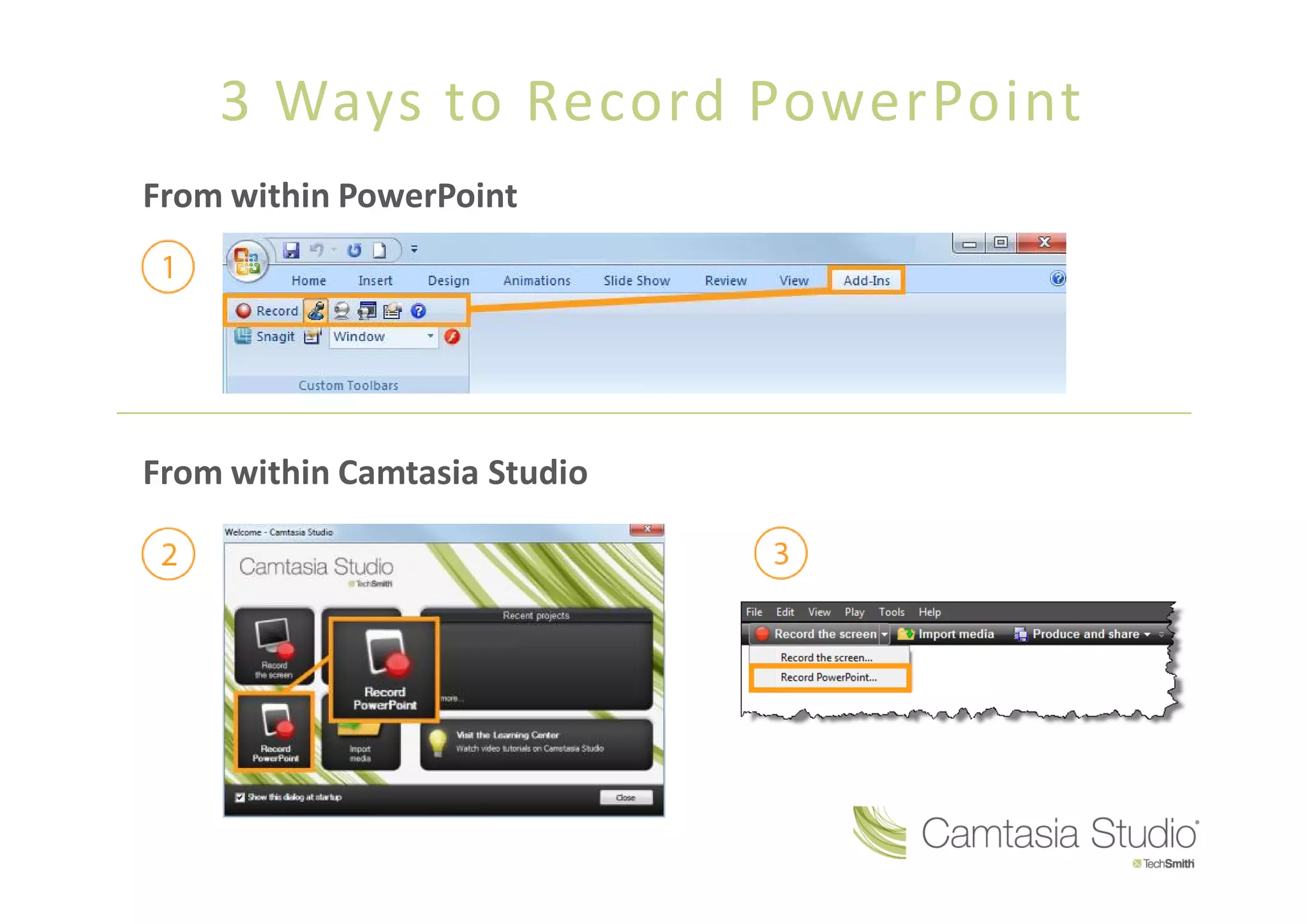Camtasia | PPT