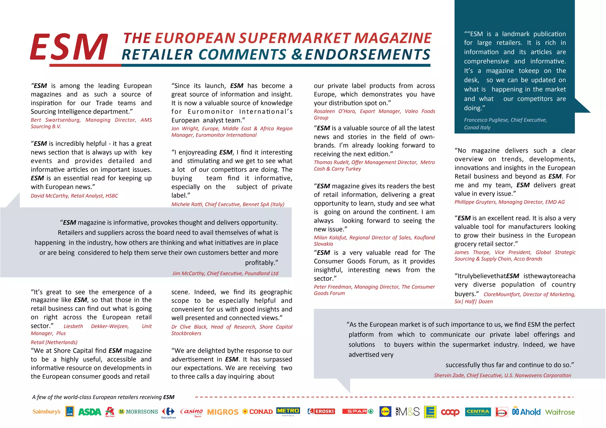 ESM - Supermarkets News Magazine | PDF