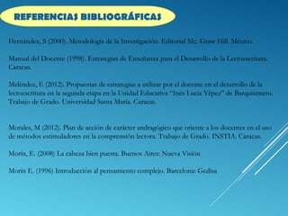 DISEÑO DE ESTRATEGIAS DE ENSEÑANZA PARA LA COMPRENSIÓN LECTORA ...