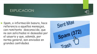 Presentación sobre el Spam | PDF