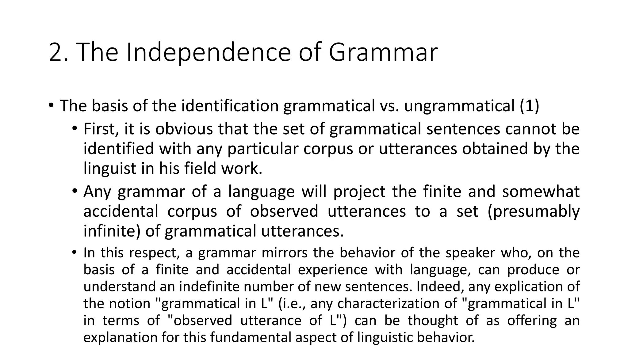 Syntactic Structures | PPTX