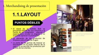 Tipos Merchandising aplicadas a la cadena de practi-tiendas Tambo+ | PPTX