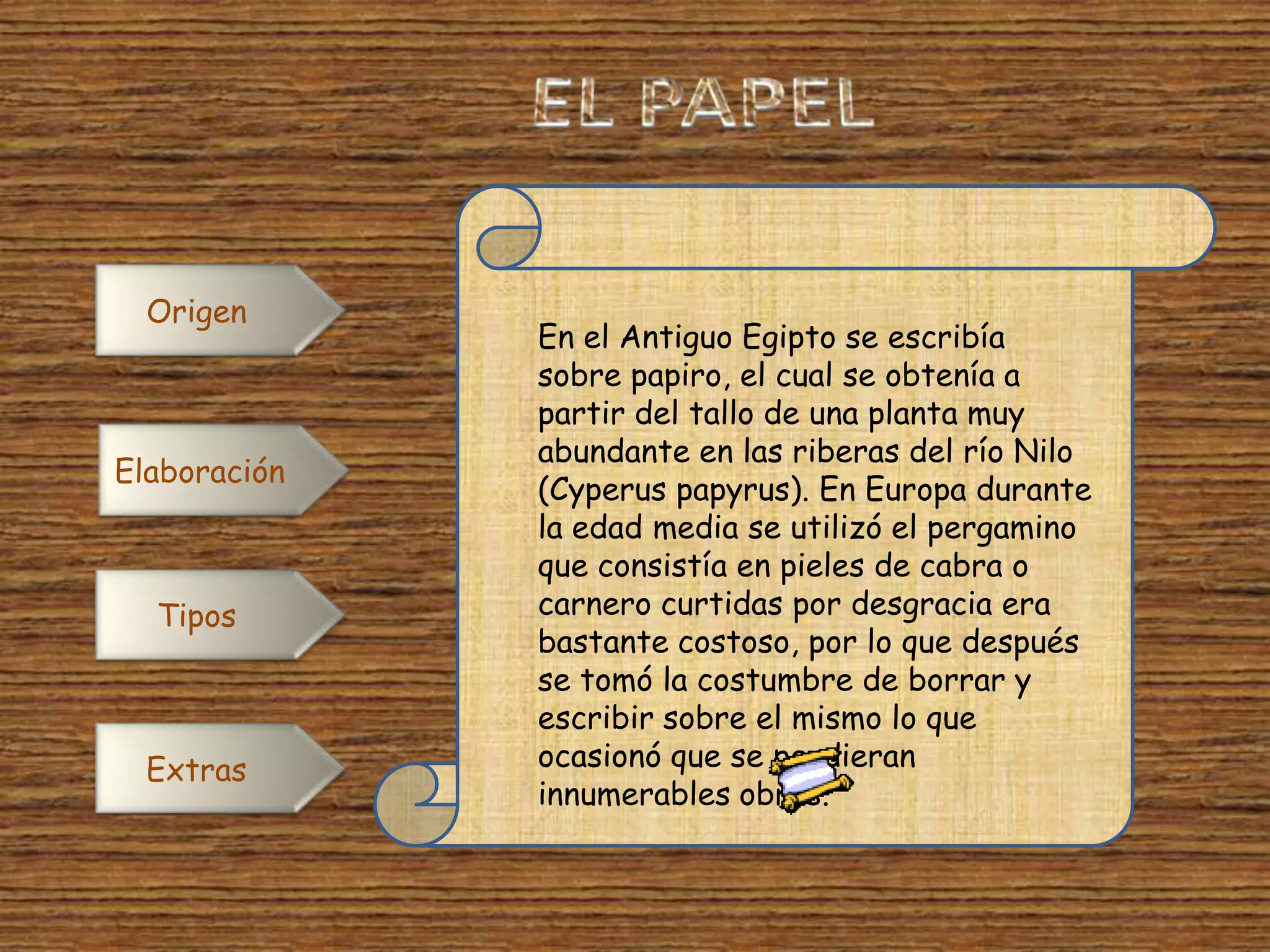 El papel | PPSX