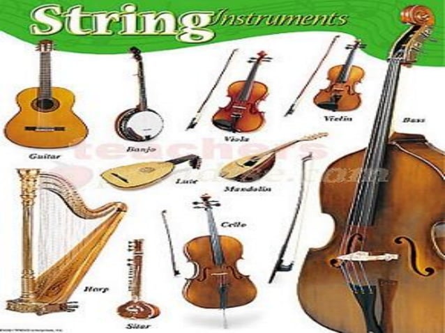 Presentacion the instrument families | PPT