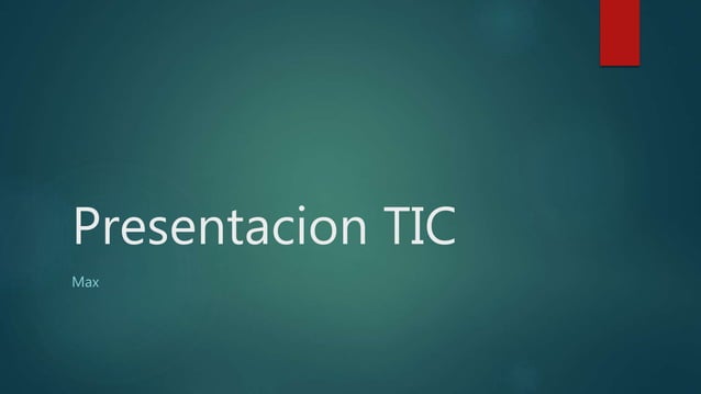 Presentacion tic (SEMESTRARIO) | PPT