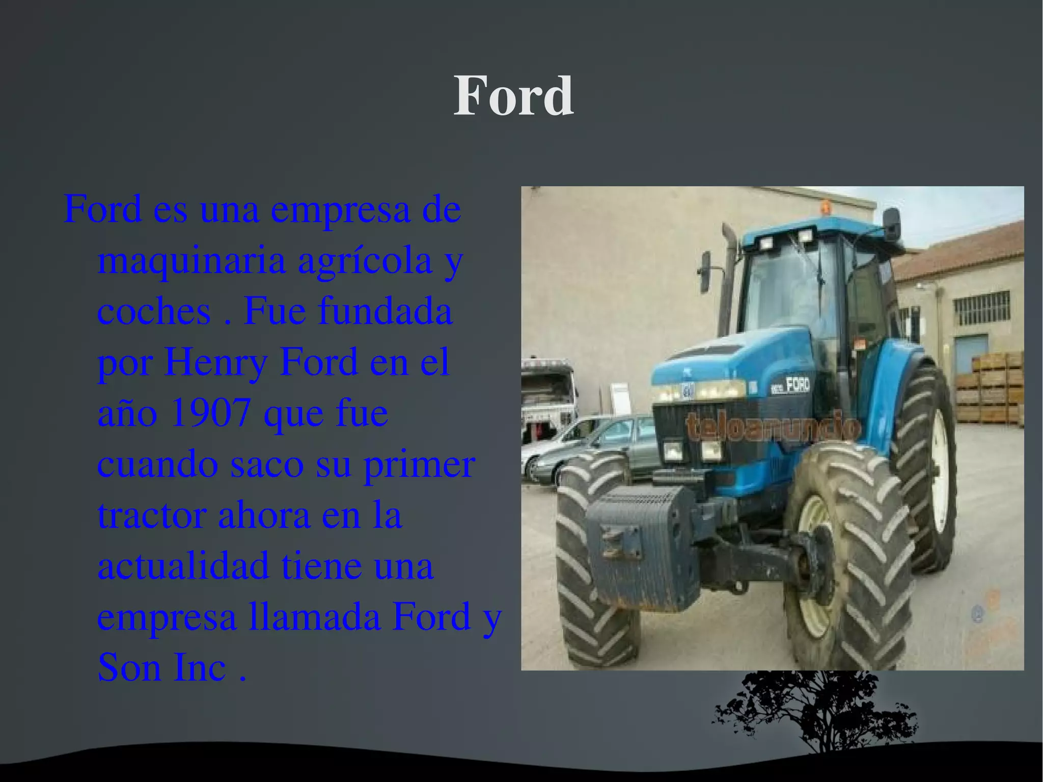 Los tractores y sus marcas | PPT