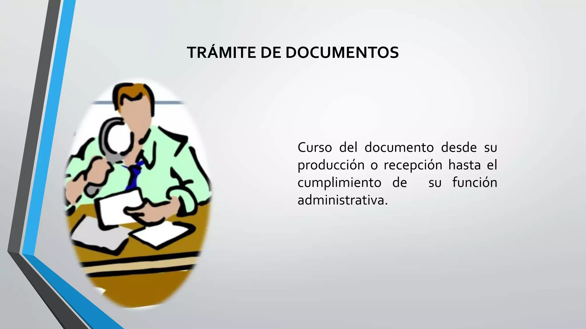 Presentacion tramite de documentos p | PPTX