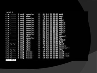 sistema operativo unix | PPT