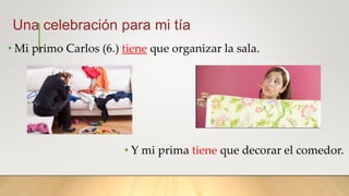 Presentacion verbos tener y venir | PPTX