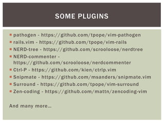 Presentacion vim | PPTX