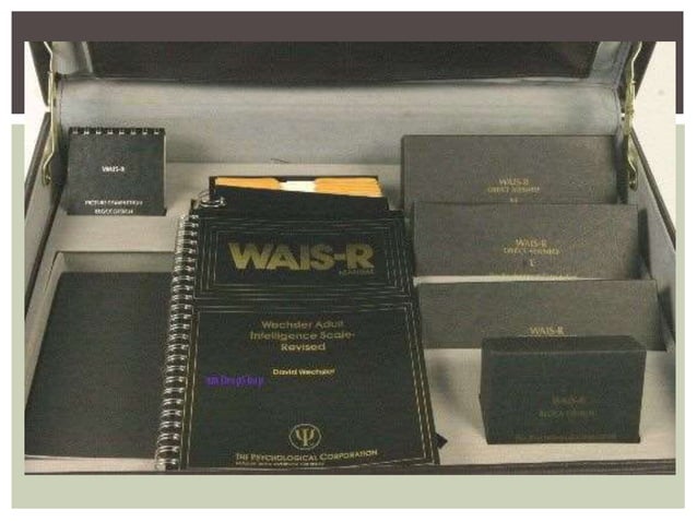 PRESENTACION DEL TES DE INTELIGENCIA WAIS IV | PPTX