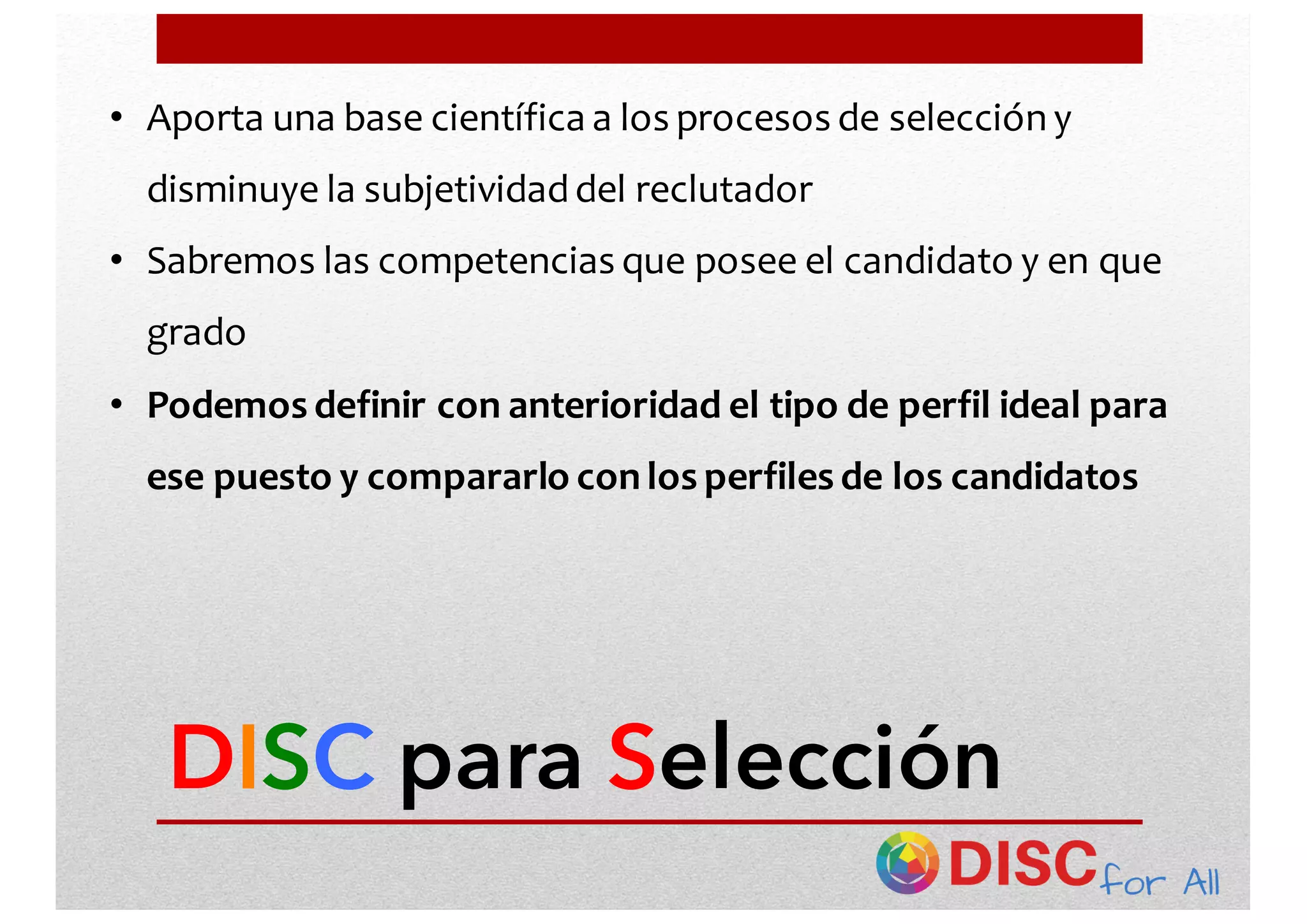 Qué es DISC y por qué es una herramienta clave para RRHH y Coaches? de ...