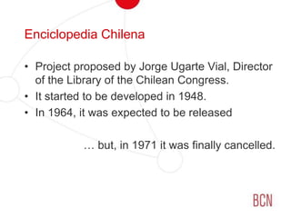 Historical heritage of Chile in Wikisource | PPTX